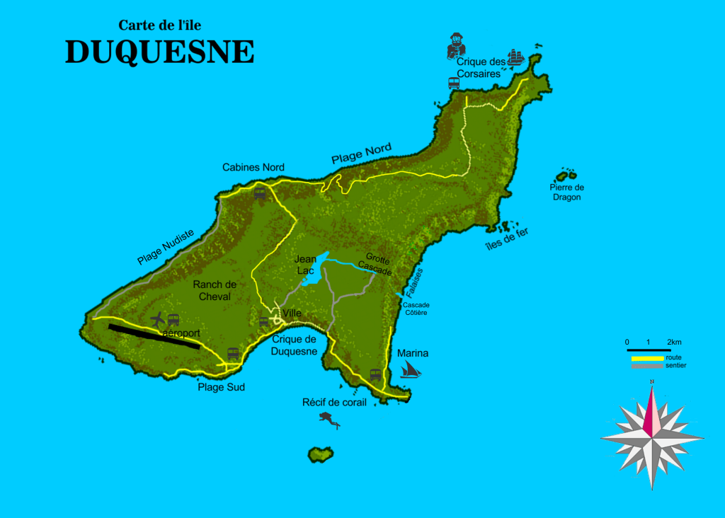 A Map of Duquesne | Date Ariane Games